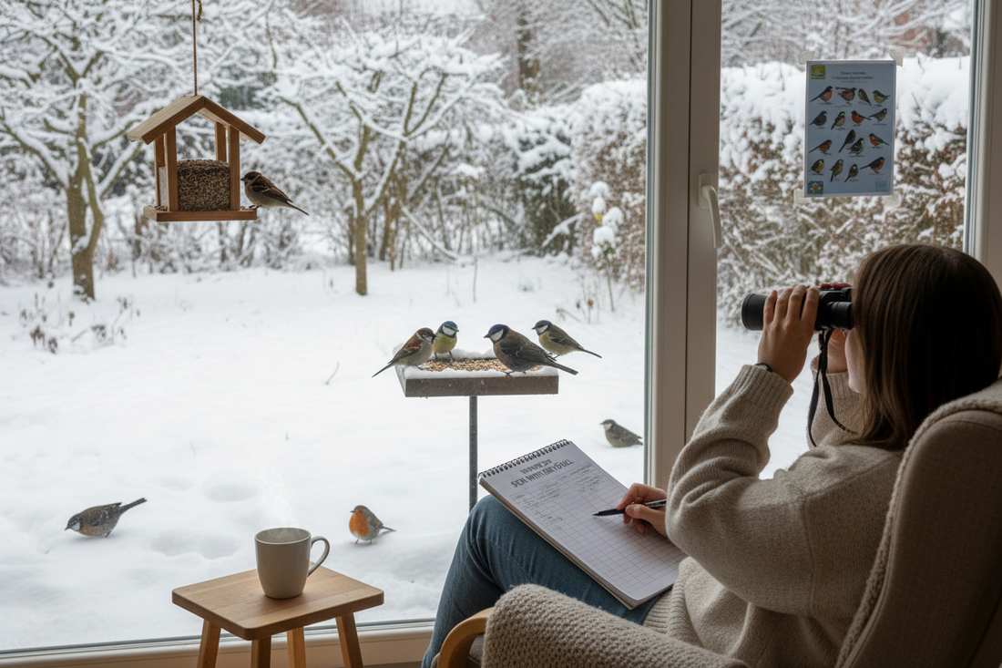 Die "Stunde der Wintervögel": Mach mit bei der großen Vogelzählung im ...